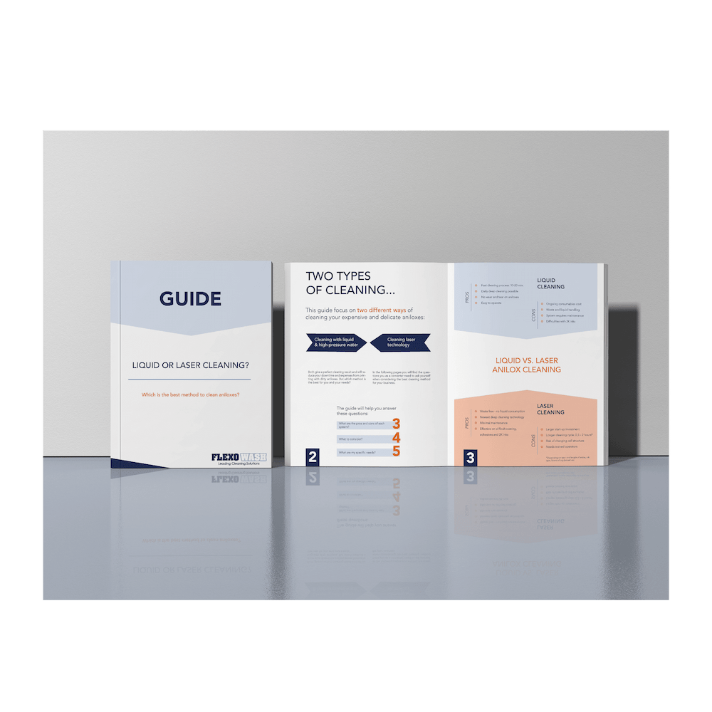 Take care of your anilox roller cleaning machine